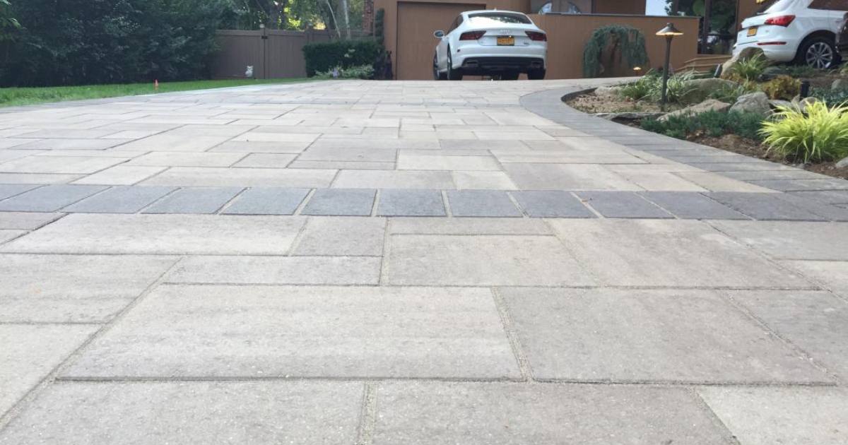 Paving Stone Driveway Worth the Cost? | Autumn Leaf